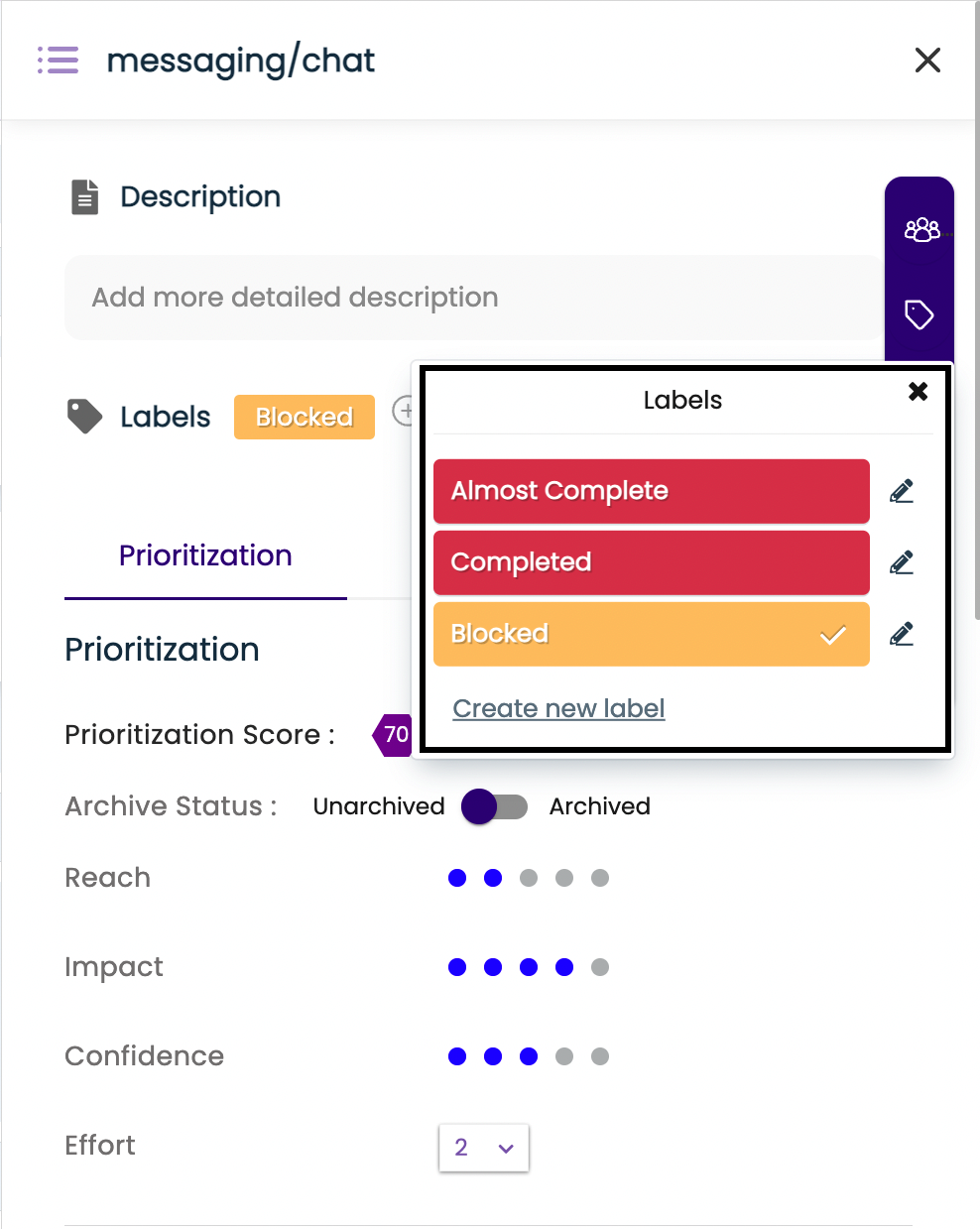 How to Use Labels - Chisel Help
