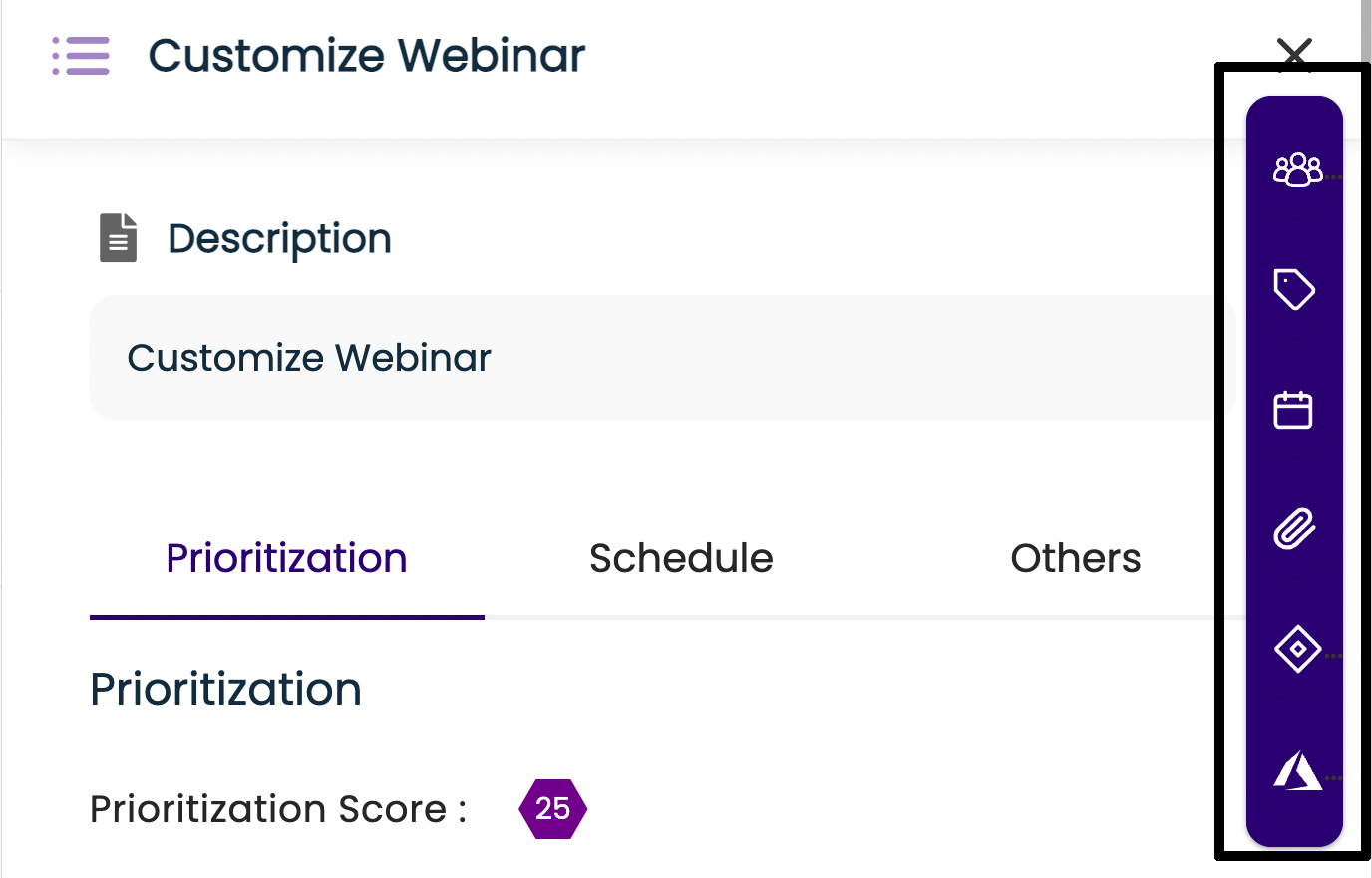How To Perform Various Actions From Feature Side Panel - Chisel Help