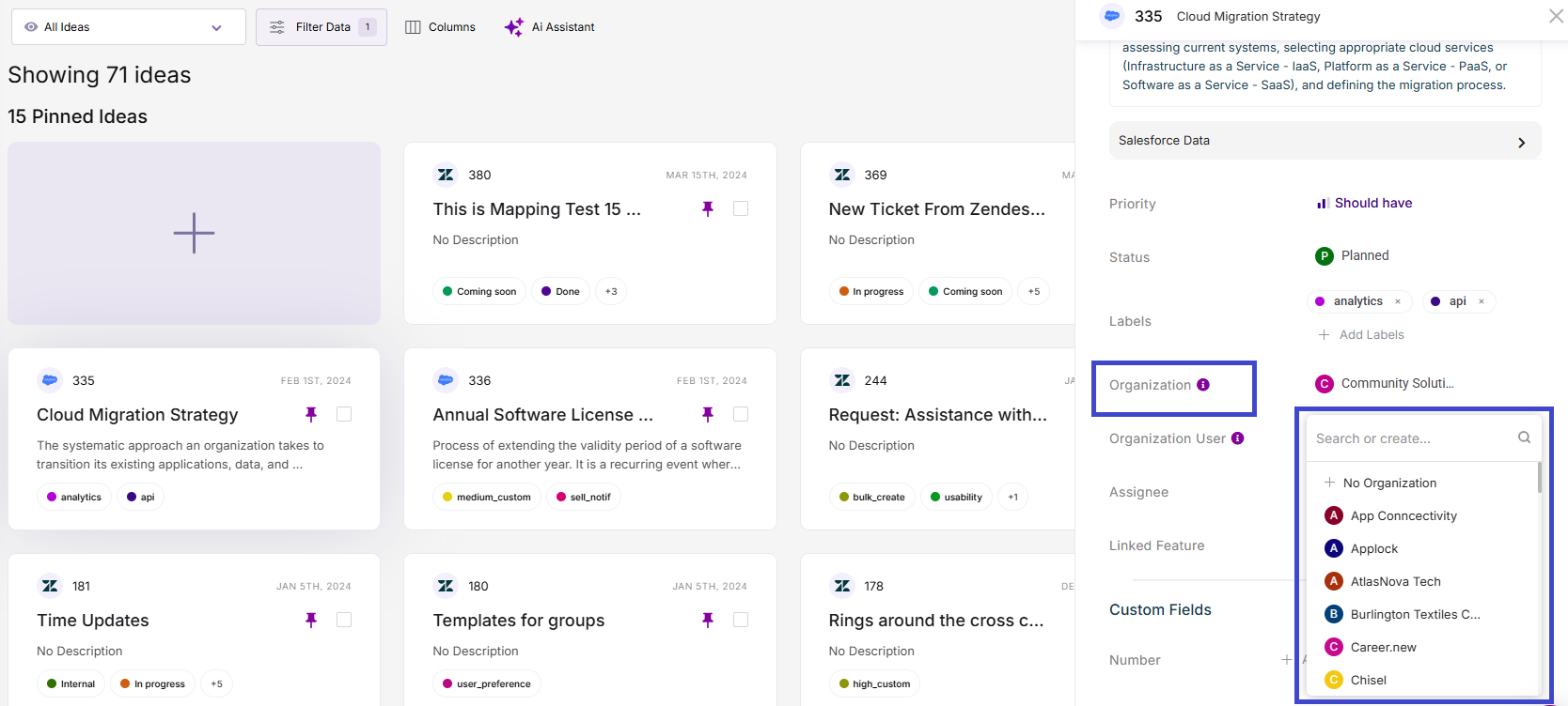 Salesforce Integration - Chisel Help