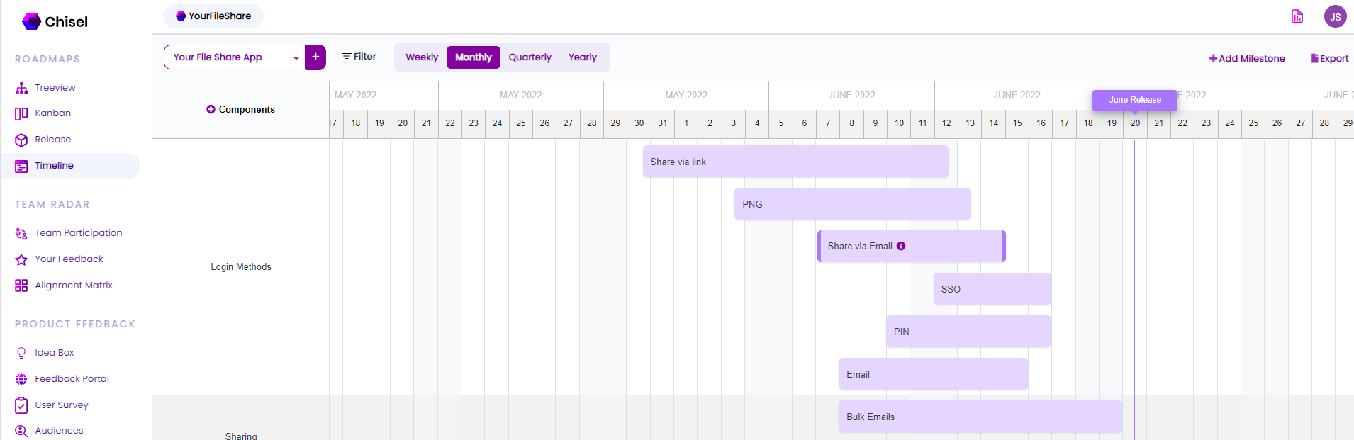 How to Use the Timeline View? - Chisel Help