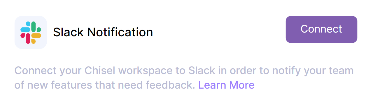 Slack Notification to Request a Team Vote - Chisel Help