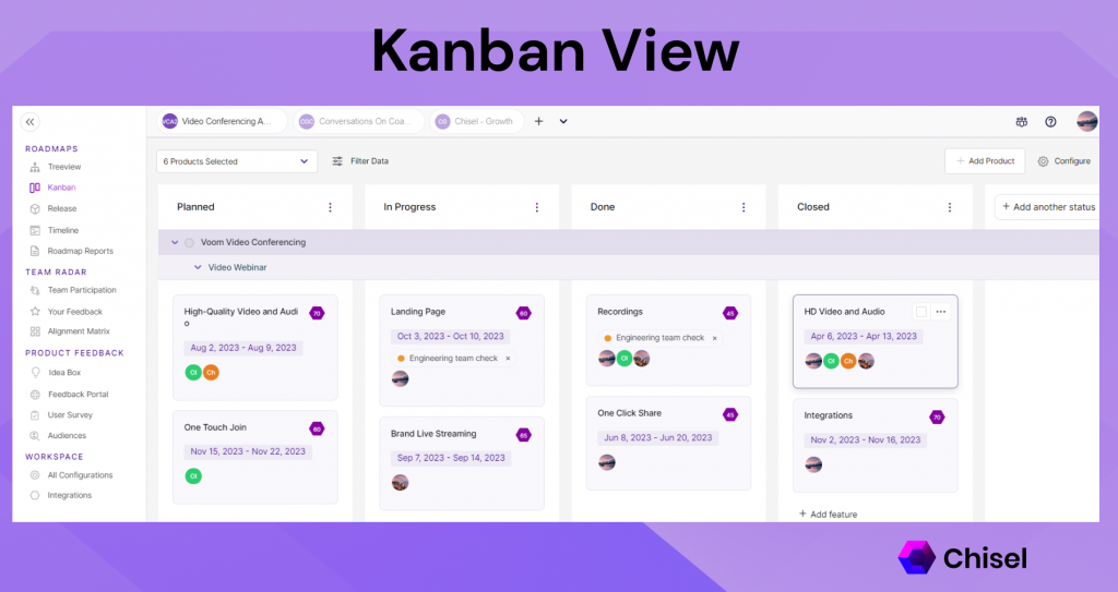Product Tour - Chisel Help