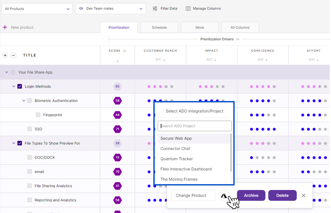 Push Features And Components From Chisel To Azure Devops Chisel Help