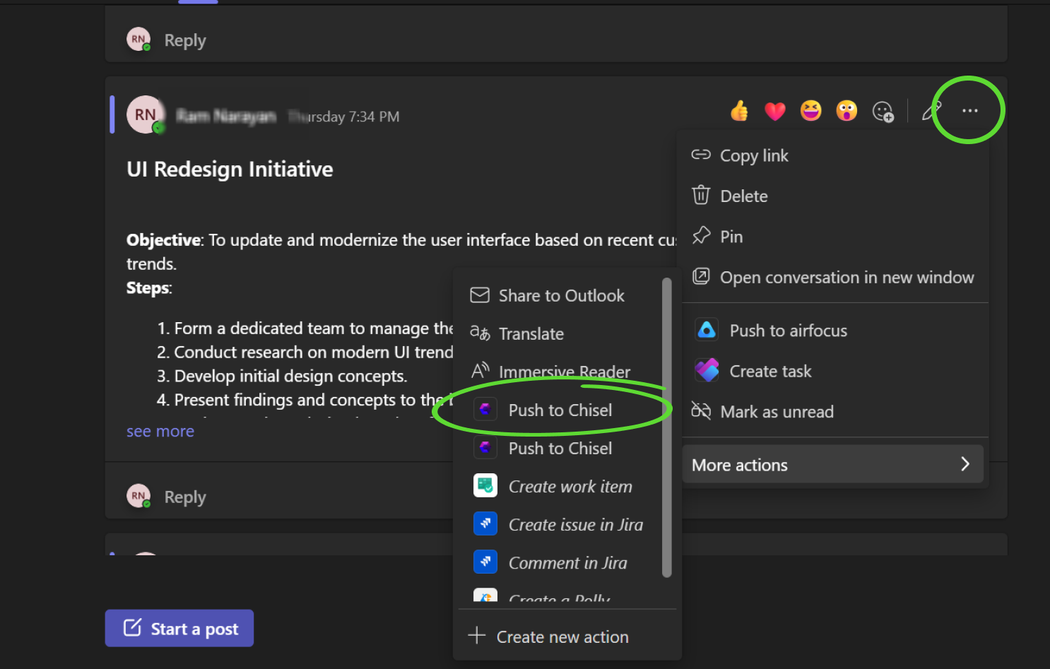 Microsoft Teams Integration for Idea Box - Chisel Help
