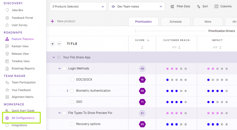 Workspace Configurations - Chisel Help